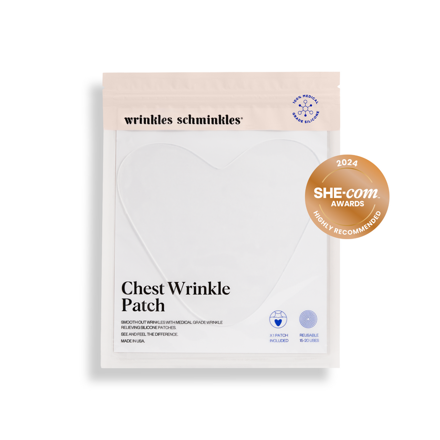 Chest Wrinkle Patch | Smooth Chest, Cleavage and Decolletage Wrinkles ...